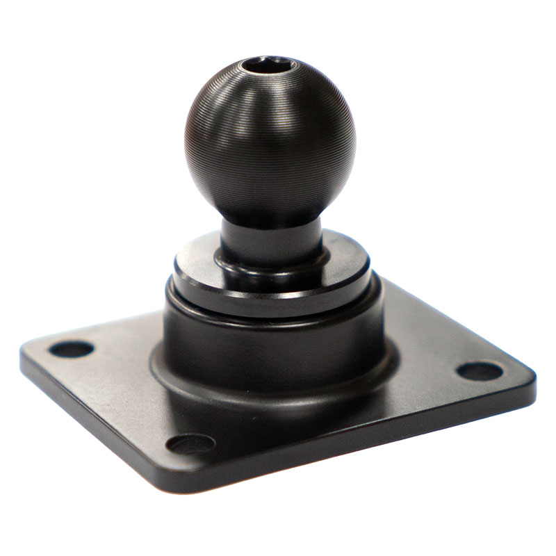 Marvo AMPS Ball Adapter 4-Hole 50x42mm - Square Base | PROJECT AUTOPARTS